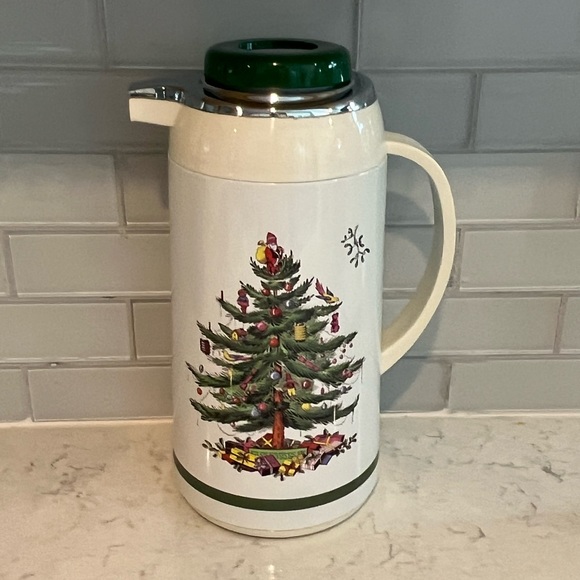 Spode | Holiday | Spode Christmas Tree Thermal Carafe Thermos Pitcher ...